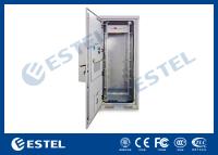 China Thermostatic Outdoor Telecom Cabinet Enclosure IP65 33U Galvanized Steel Material for sale