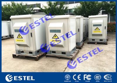 China IP55 Air Conditioner Cooling Outdoor Telecom Cabinet  / Base Station Cabinet for sale