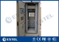 China IP55 Two Doors Air Conditioner Cooling Outdoor Telecom Cabinets With Camera Built-in for sale