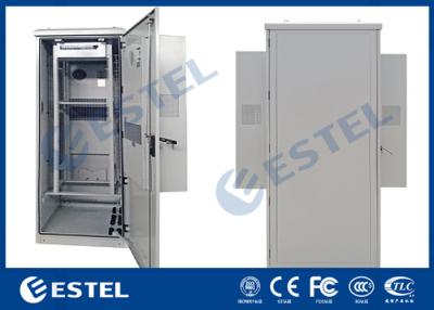 China Galvanized Double Wall Outdoor Telecom Cabinet Air Conditioner Cooling Base Station Applied for sale