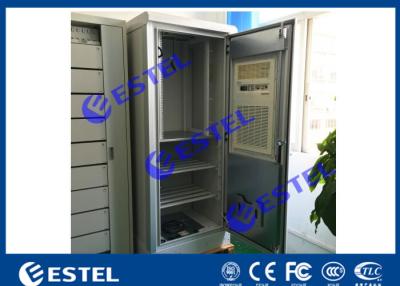 China Floor Mount Outdoor Electrical Cabinets And Enclosures With 1500W Air Conditioner for sale