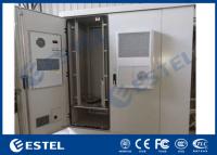 China Durable Outdoor Data Cabinet IP65 Three Bay Sandwich Structure Heat Insulation Material for sale