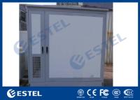 China Double Bay Air Conditioner Cooling Outdoor Telecom Enclosure IP55 With Two Doors for sale