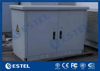 China Sunproof Rainproof Outdoor Telecom Cabinet Wall Mounted 19 Inch Rack Enclosure for sale