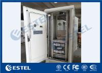 China Durable Outdoor Telecom Cabinet With Front Rear Access Air Conditioner Cooling for sale