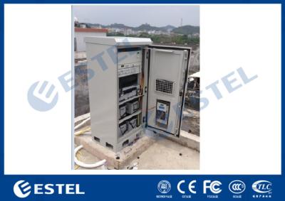 China Air Conditioner Outdoor Battery Cabinet Integrated Galvanized Steel Ease Installation for sale