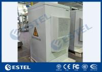China Galvanized Steel Integrated Outdoor Telecom Cabinet 120W/K Heat Exchanger Cooling System for sale
