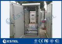China Air Condirtioner Outdoor Telecom Cabinet Floor Mounting Type Sandwich Structure for sale