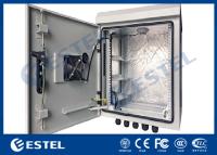 China DC 48V Cooling Fans Outdoor Telecom Cabinet With Anti Theft Three Point Lock for sale