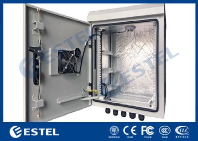 China DC 48V Cooling Fans Outdoor Telecom Cabinet With Anti Theft Three Point Lock for sale