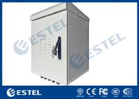 China Pole Mounted Outdoor Electronic Equipment Enclosures IP55 With Cooling Fans for sale