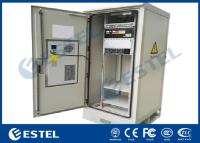 China 220VAC Integrated Outdoor Telecom Cabinet Galvanized Steel For Telecommunication for sale