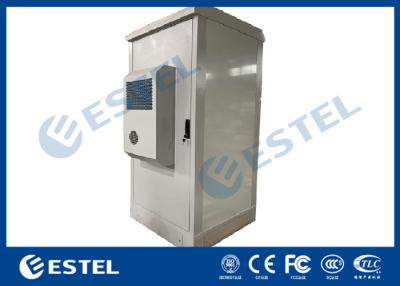 China High Integration Outdoor Telecom Cabinet 19'' Rack Galvanized Steel Material for sale
