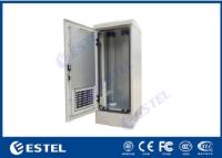China Fan Cooling Outdoor Telecom Cabinet Galvanized Steel With Standard 19