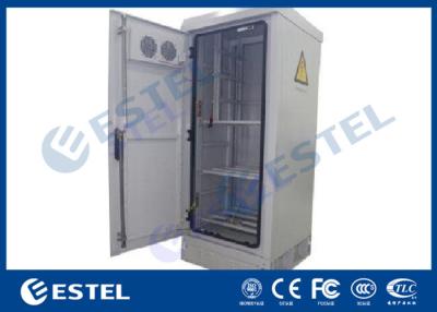 China Theftproof Outdoor Power Battery Cabinet IP55 Galvanized Steel Single Wall for sale