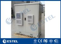 China Two Bay Outdoor Equipment Cabinet IP55 Floor Mounting Air Conditioning System for sale