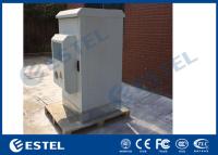 China 30U Outdoor Equipment Cabinet Galvanized Steel Single Wall With Heat Insulation for sale