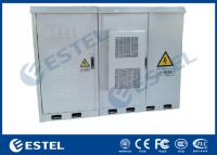 China Four Access Doors Base Station Cabinet Floor Mounting Anti - Theft Three Point Lock for sale