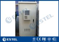 China Galvanized Steel Outdoor Electronic Equipment Enclosures Single Wall Front Rear Access for sale