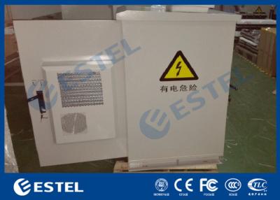 China Temperature Control Outdoor Rack Mount Enclosure , Outdoor Data Cabinet Small Size for sale