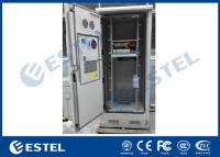 China IP55 19”Rack Outdoor Telecom Cabinet Air Conditioner Cooling System With Rectifier for sale