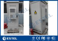 China 1.5KW Cooling Capacity Outdoor Telecom Cabinet Galvanized Steel With Heat Insulation for sale