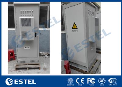 China 1.5KW Cooling Capacity Outdoor Telecom Cabinet Galvanized Steel With Heat Insulation for sale
