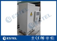 China Floor Mount Outdoor Telecom Equipment Cabinet IP55 AC 220V With Rectifier System for sale