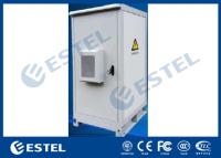 China Double Wall Outdoor Telecom Cabinet Galvanized Steel For Electronic Equipment / Batteries for sale