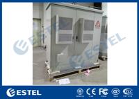 China Telecommunication Rack Outdoor Network Enclosure Two Compartment CE Certificated for sale