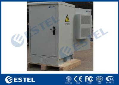 China Galvanized Steel Outdoor Telecom Cabinet Single Wall With Heat Insulation for sale