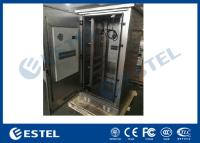 China Air Conditioner Cooling Outdoor Communication Cabinets One Front / Back Door for sale