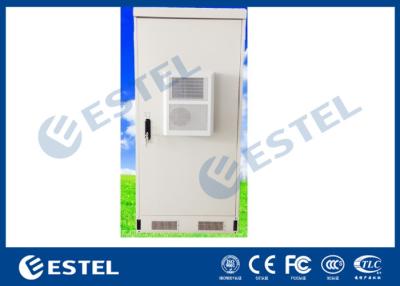China Fornt Access Outdoor Telecom Cabinet Air Conditioner Cooling With Heat Insulation for sale