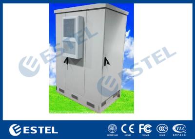 China Three Bay Galvanized Steel PEF Base Station Cabinet for sale