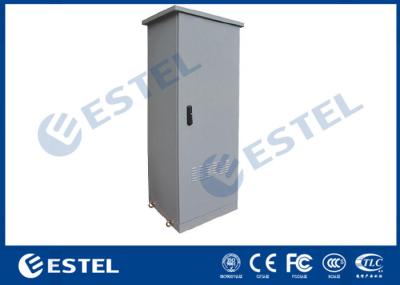 China 19 Inch Rack One Front Door 42U Outdoor Communication Cabinets for sale