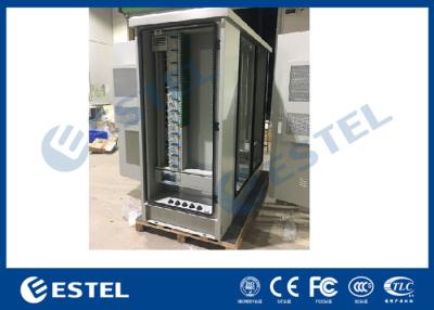 China Optical Fiber Distribution 3 Compartments Outdoor Telecom Enclosure for sale