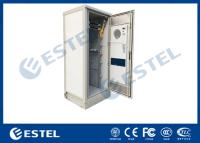 China Floor Mount Embedded door IP55 42U Outdoor Telecom Cabinet for sale