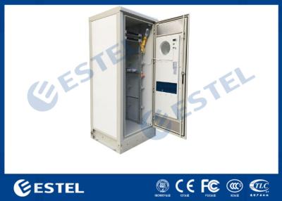 China Floor Mount Embedded door IP55 42U Outdoor Telecom Cabinet for sale