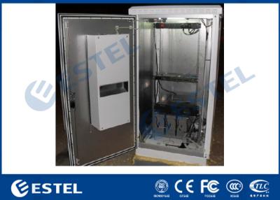 China One Compartment 62kpa 48V LED IP55 Outdoor Rack Cabinet for sale