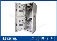 China RAL7035 47U Battery Outdoor Power Cabinet 6400W Rectifier for sale