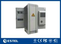 China Heat Exchanger Dual Cooling Outdoor Telecom Cabinet 33U IP55 for sale