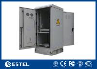 China Sandwich Structure Panel Outdoor Power Cabinet For 19 Inch Equipment Battery for sale