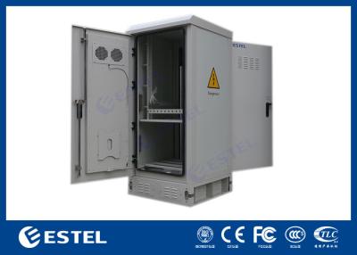 China Sandwich Structure Panel Outdoor Power Cabinet For 19 Inch Equipment Battery for sale