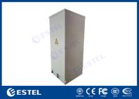 China Integrated Steel Powder Coating Outdoor Telecom Cabinets With Air Conditioner Cooling for sale