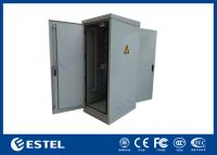 China 40mm PEF Outdoor Wall Mount Cabinet Climate Control Cooling Galvanized Steel for sale