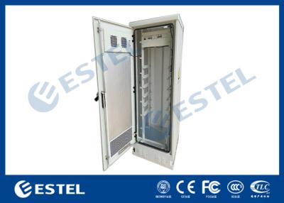 China IP55 42U Telecom Equipment Cabinet Single Layer Galvanized Steel for sale