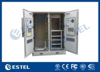 China Waterproof Bts Cabinet Double Wall IP55 Galvanized Steel Outdoor Rack Enclosure for sale