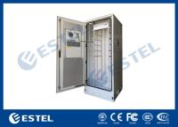 China 42U Galvanized Steel Outdoor Telecom Cabinet 5G Base Station Enclosure for sale
