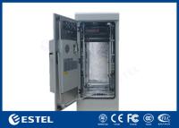 China Anti Corrosion 19 Inch Outdoor Telecom Cabinets 1200W Outdoor Battery Enclosure for sale