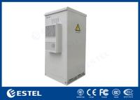 China IP55 19 Inch Rack Outdoor Telecom Cabinet One Compartment Two Doors Weatherproof for sale
